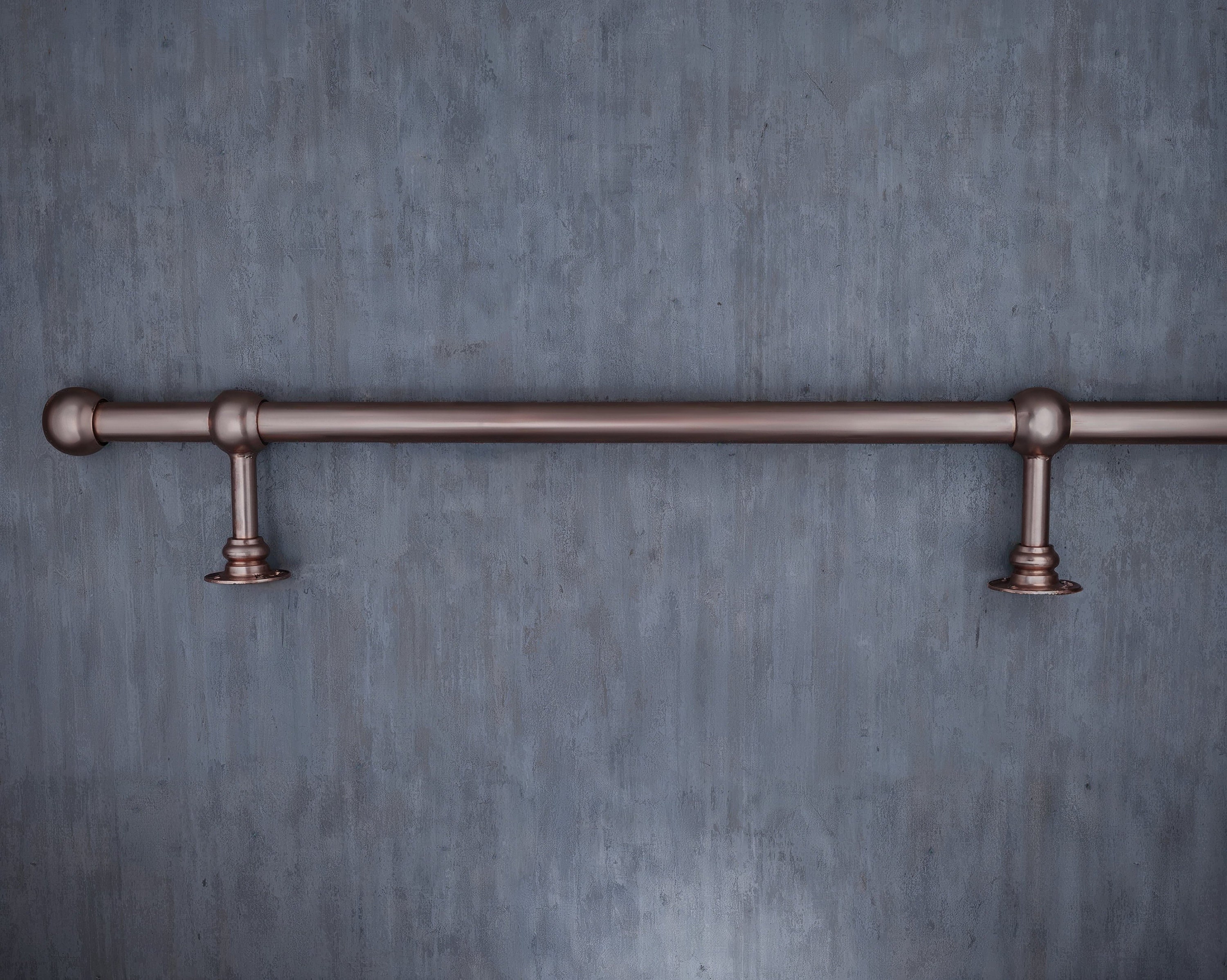 Industrial Foot Rail Copper Heavy Duty Home Bar Foot Rail Kitchen ...