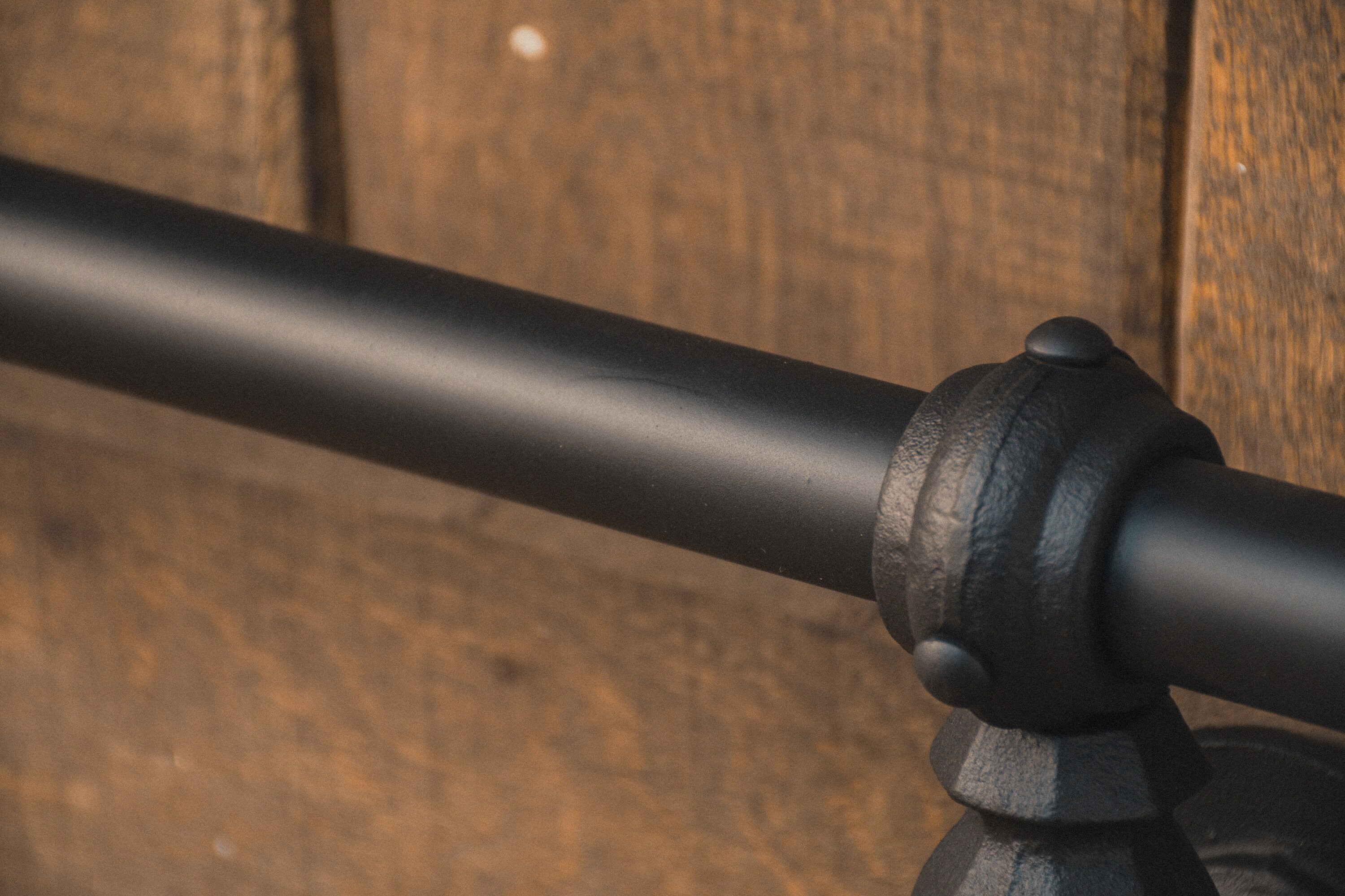 Industrial foot rail Black home bar foot rail Kitchen island | Etsy