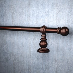 Industrial Foot Rail Bronze Home Bar Foot Rail Kitchen Island Foot Rest ...