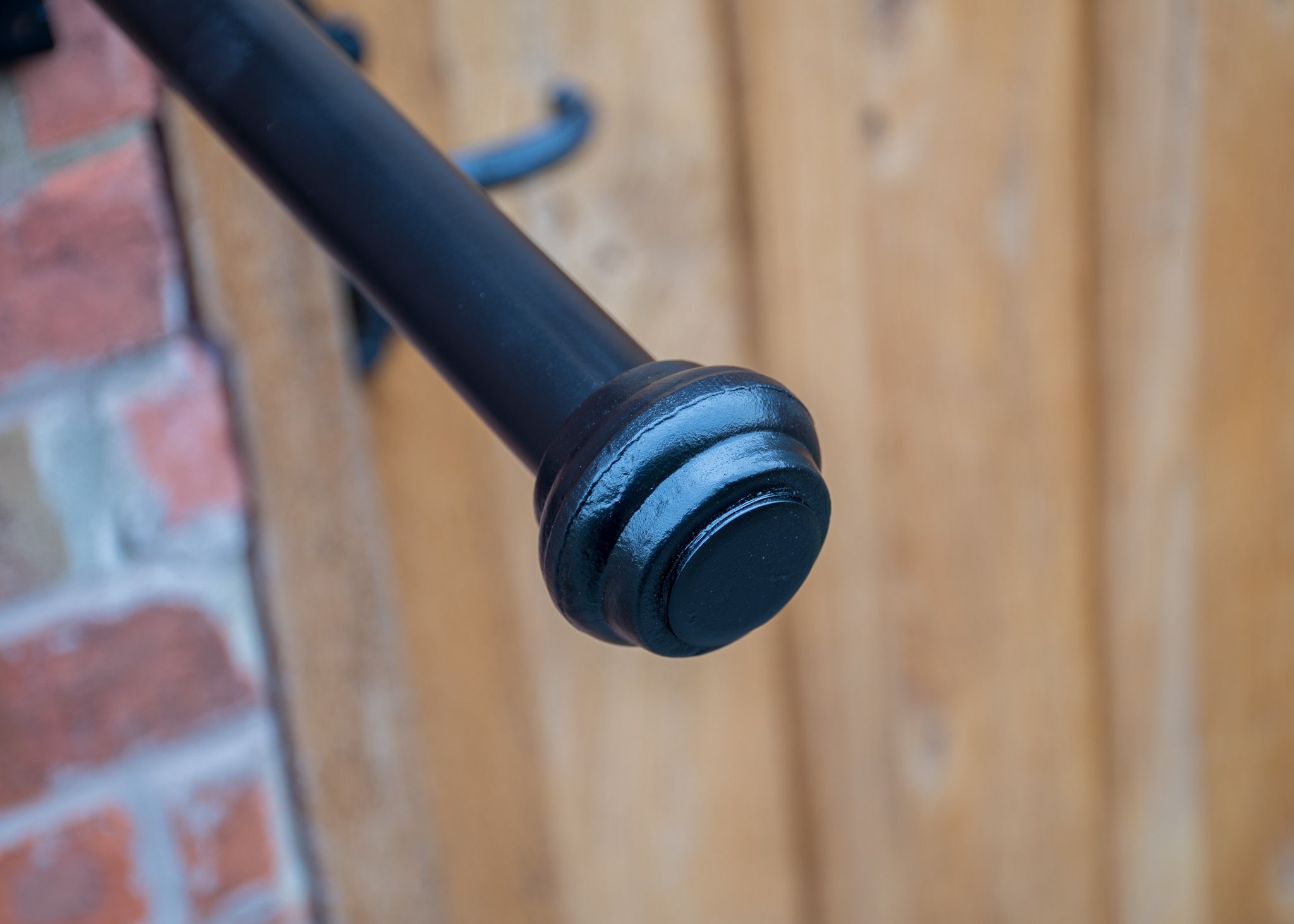 Black Metal Handrail Stair Handrails Wrought Iron Staircase - Etsy