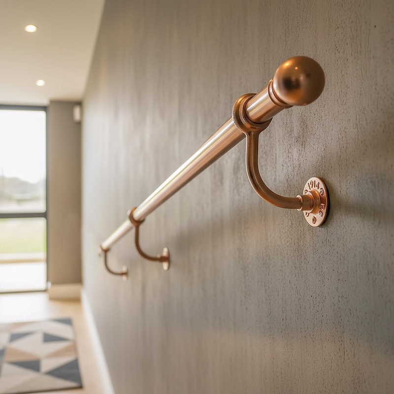 Copper Handrail - Etsy UK