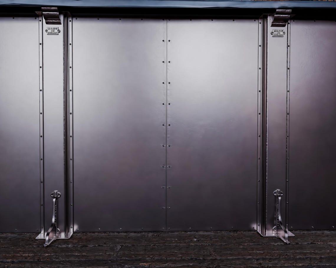 Industrial Bar Front Panels, Raw Metal Bar Front, Metal Industrial Bar ...