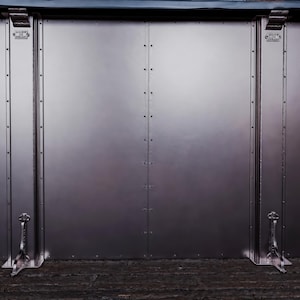 Industrial Bar Front Panels, Raw Metal Bar Front, Metal Industrial Bar ...