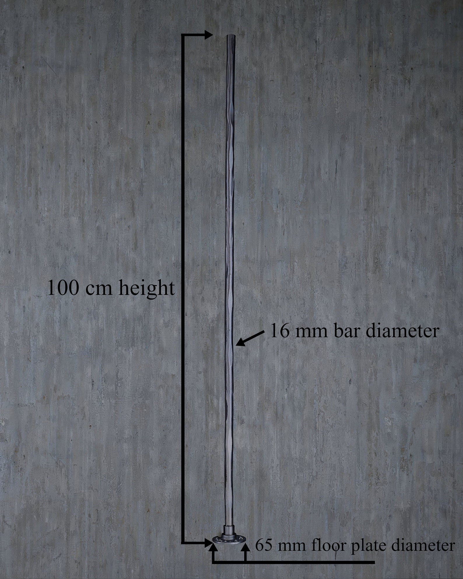 Wrought Iron Handrail Stair Railing Spindle Balusters Picket Black ...