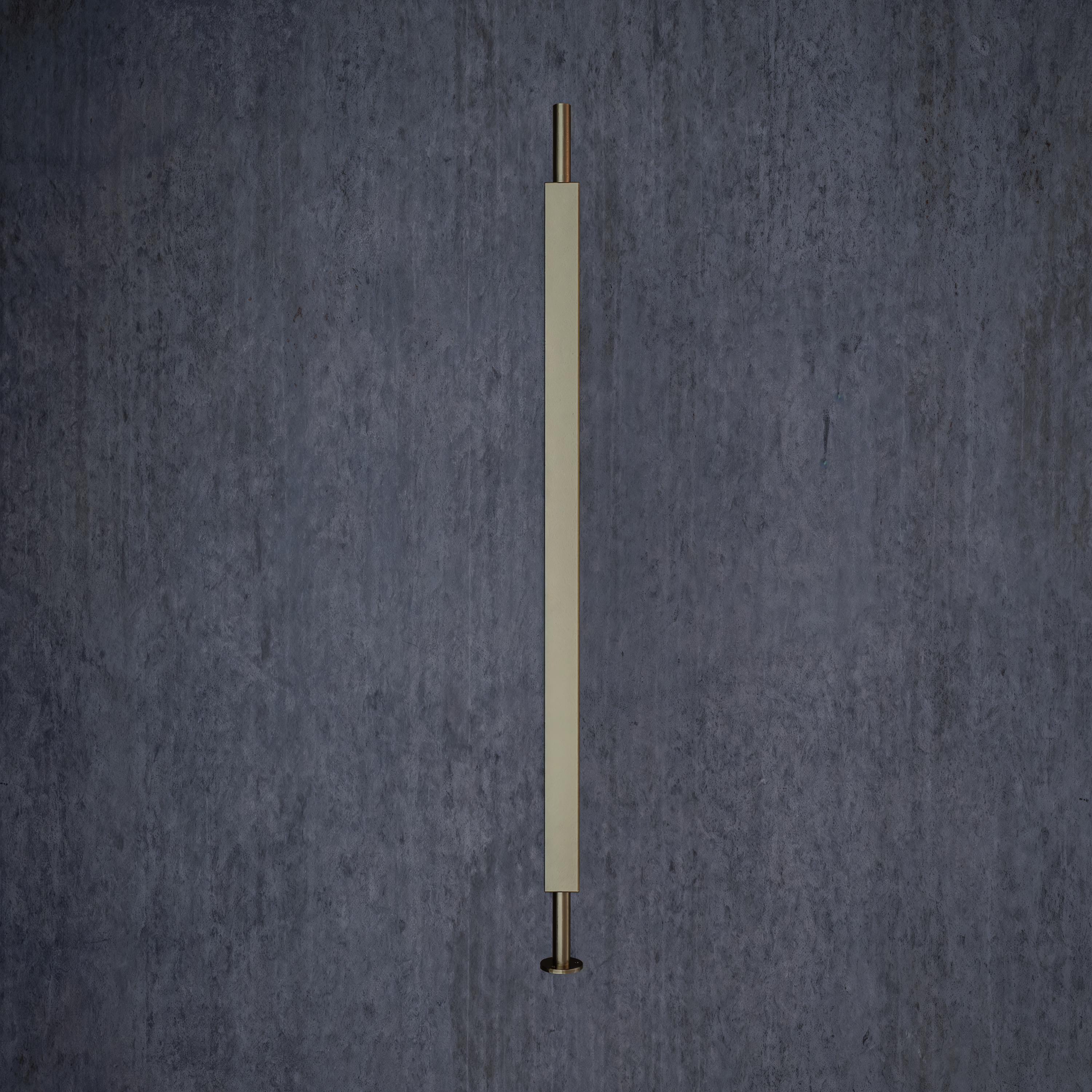 Brass Stair Spindle Art Deco Wrought Iron Railing Panel Handrail ...
