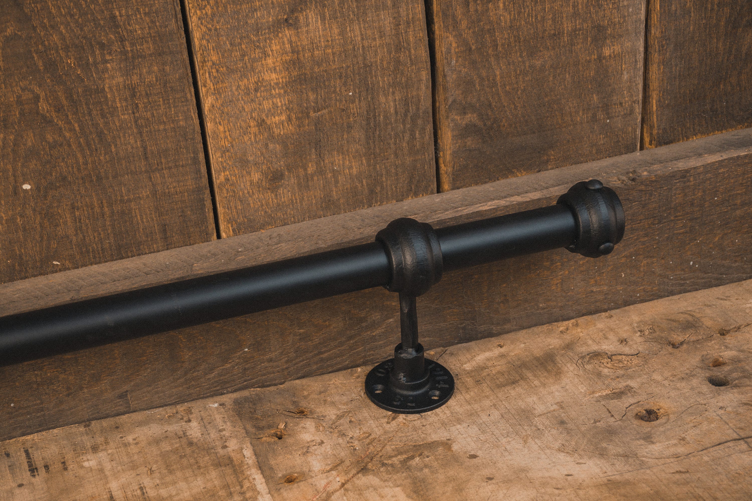 Industrial Foot Rail Black Home Bar Foot Rail Kitchen Island | Etsy Canada