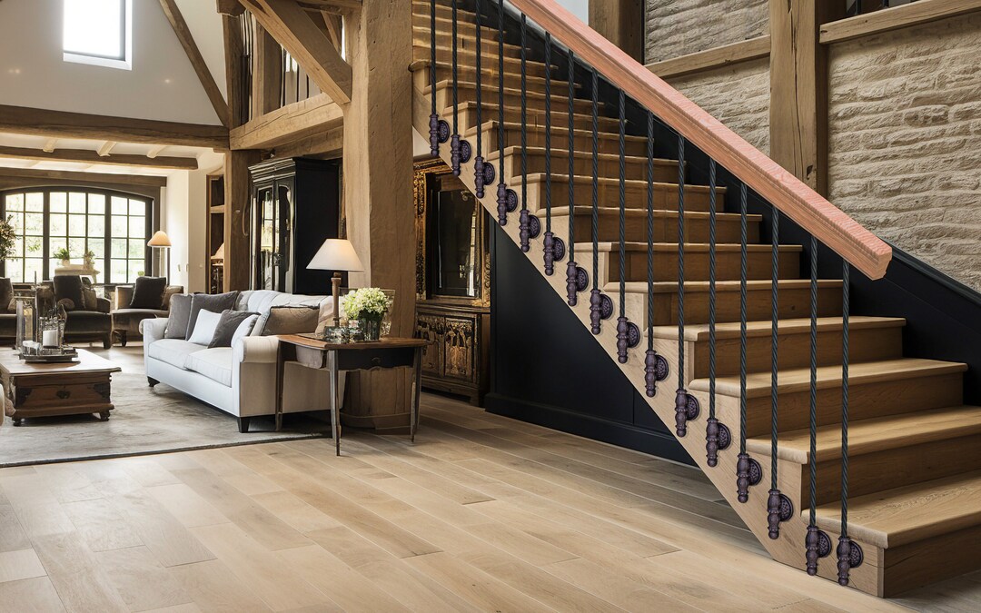 Wrought Iron Stair Spindle Railing Handrail Balusters Picket - Etsy