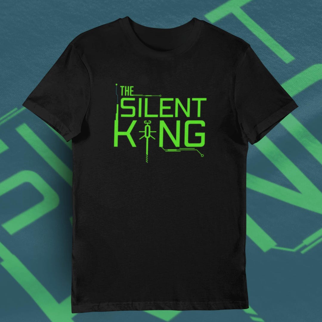Necron Wargaming T-shirt: the Silent King - Etsy
