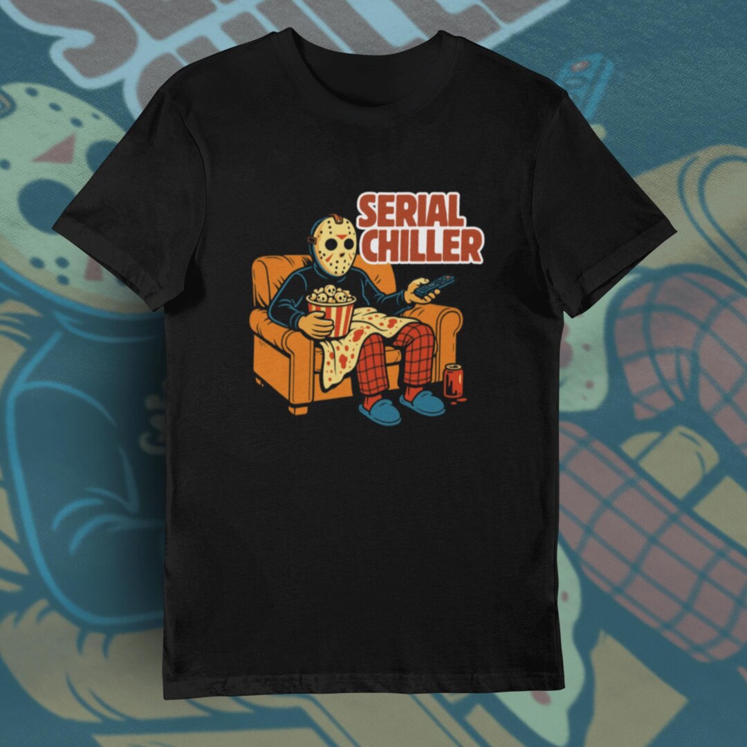 Horror Movie Lovers T-shirt: Friday 13th Serial Chiller - Etsy