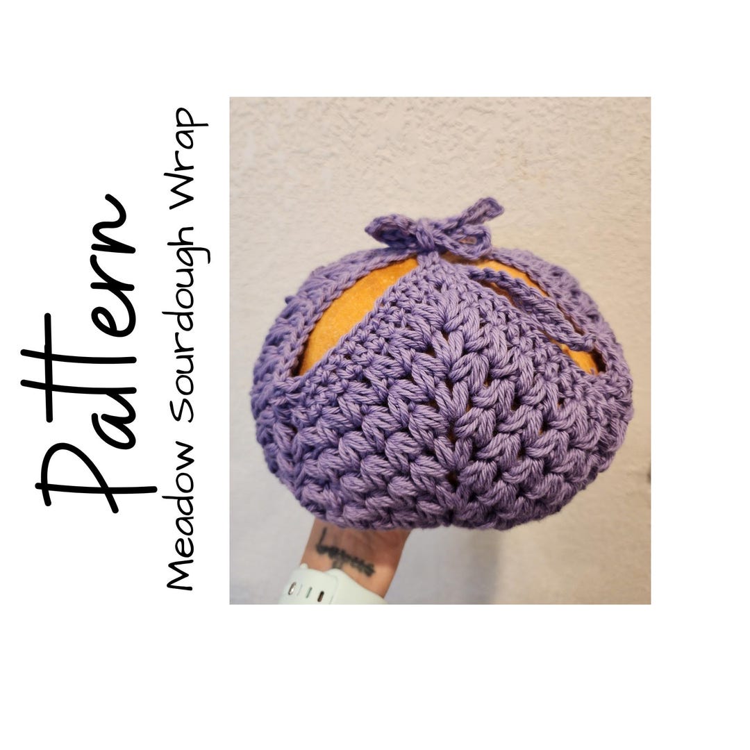 Crochet Pattern, Crochet Sourdough Wrap, Sourdough Wrap, Ltkcuties ...