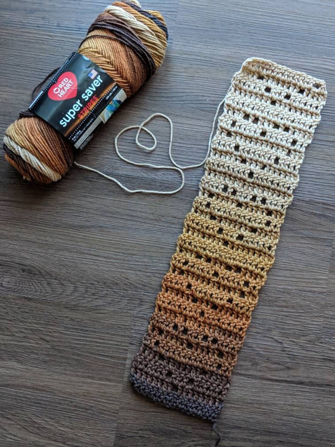 Crochet Pattern Follow Your Boho Heart Skinny Scarf PATTERN - Etsy