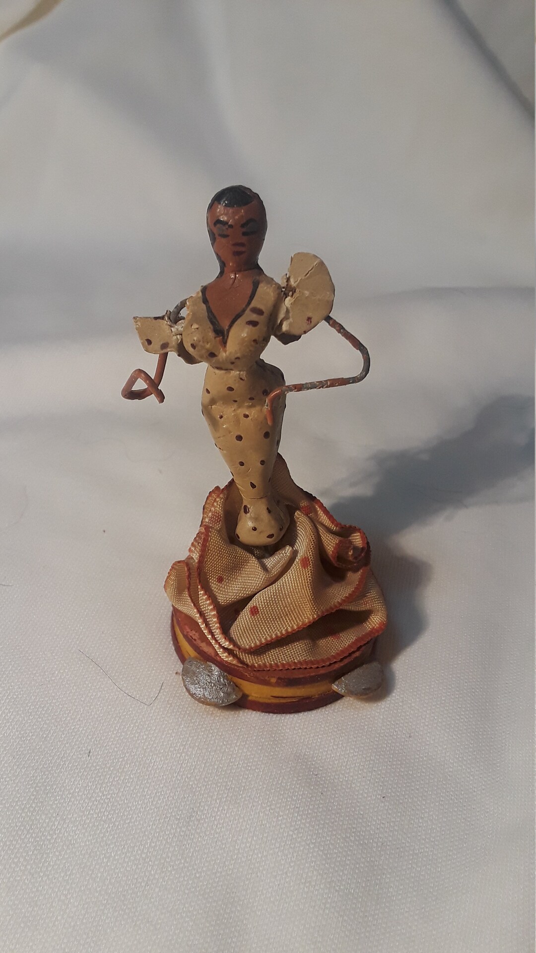 Spanish Flamenco Dancer Mini Miniature Tambourine Spain - Etsy