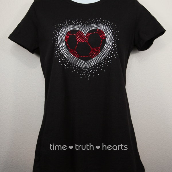 Rhinestone T Shirt - Etsy