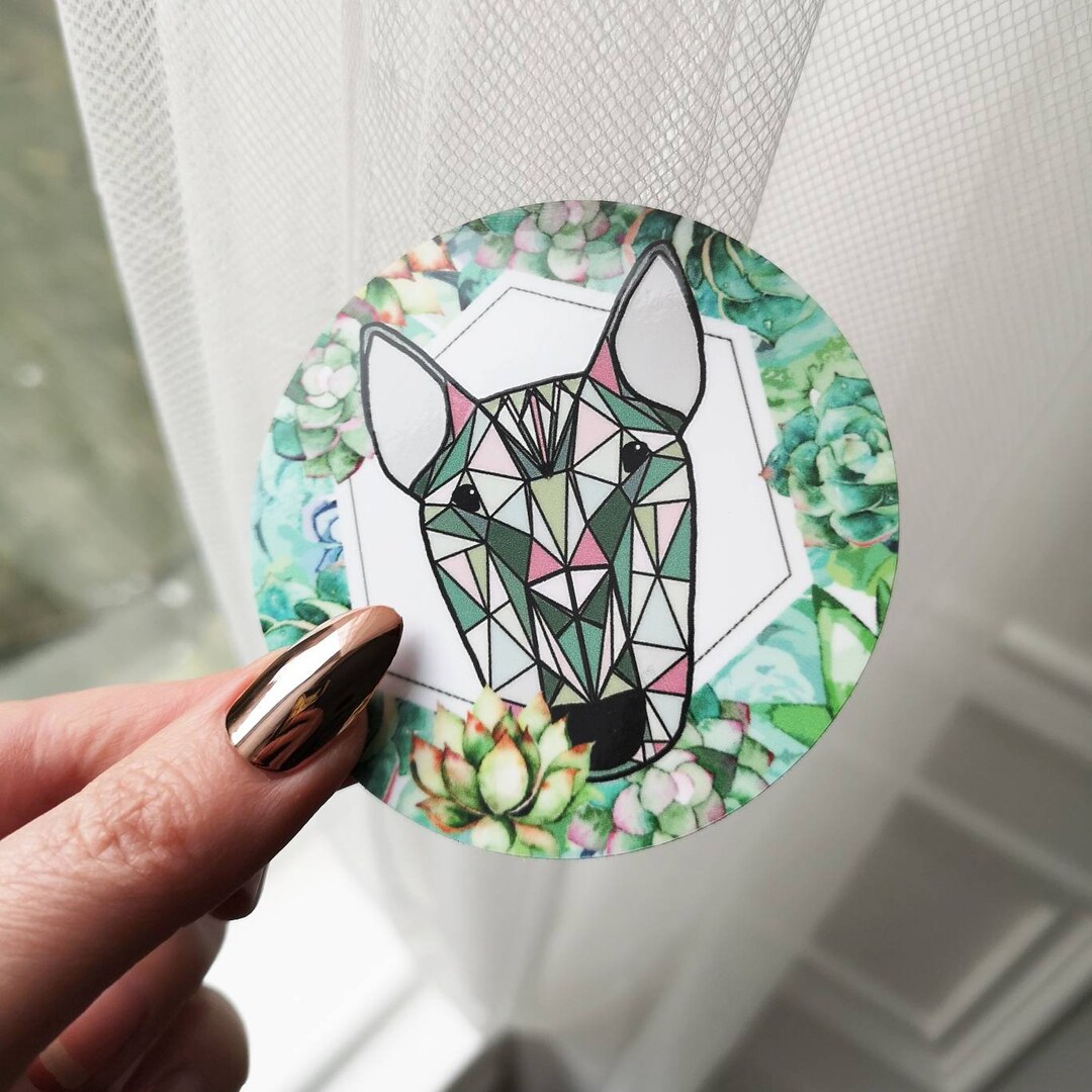 Geo Bully Succulents Sticker - Etsy