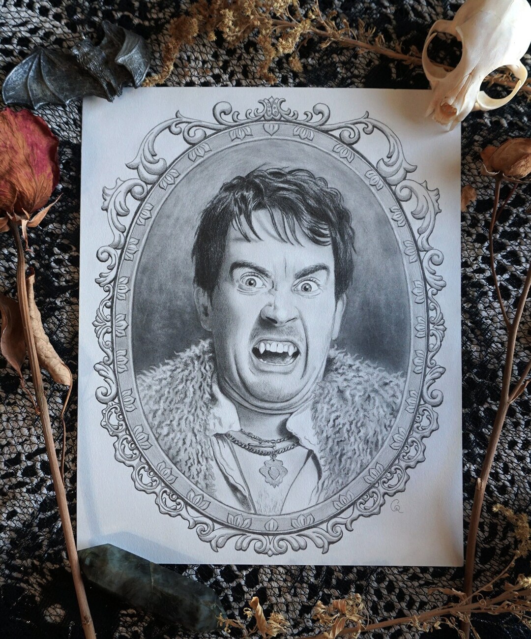 What We Do in the Shadows Deacon Original Drawing - Etsy
