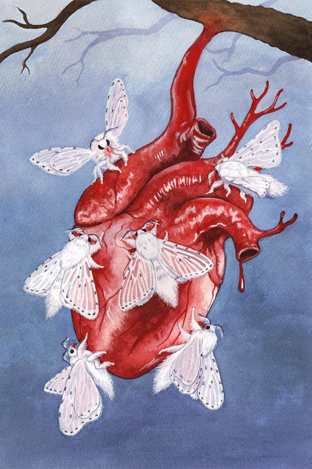 The Blossoming Pestilence- Print - Etsy