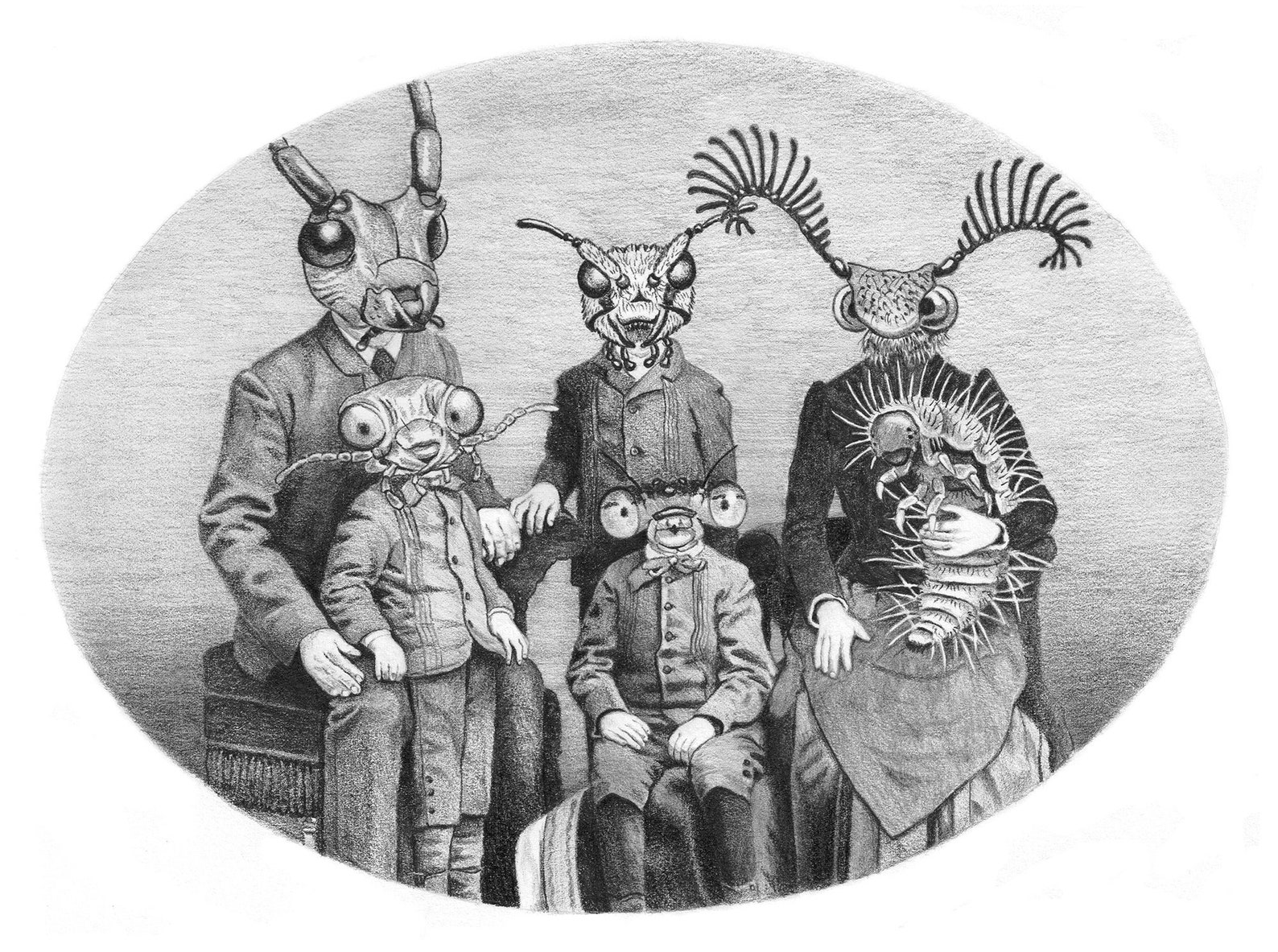 An Inconspicuous Family- Print - Etsy