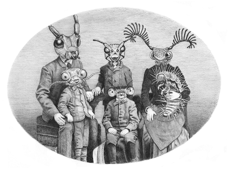 An Inconspicuous Family Print | Etsy