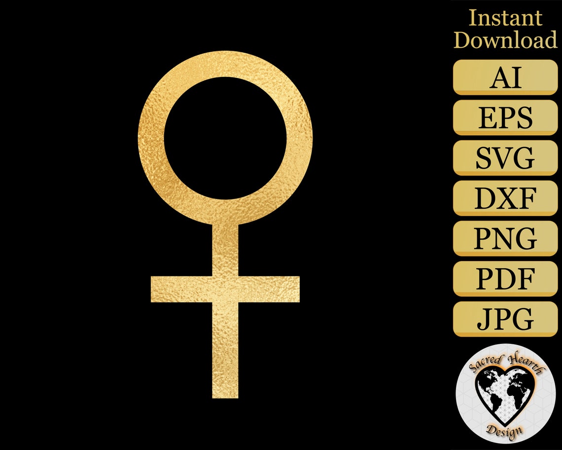 Venus SVG / Planet Svg / Astrology Svg / Goddess Symbol Svg / - Etsy
