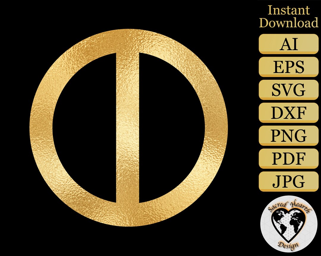 Saltpeter Alchemy Symbol / Apothecary / Occult / Alchemy Symbols ...