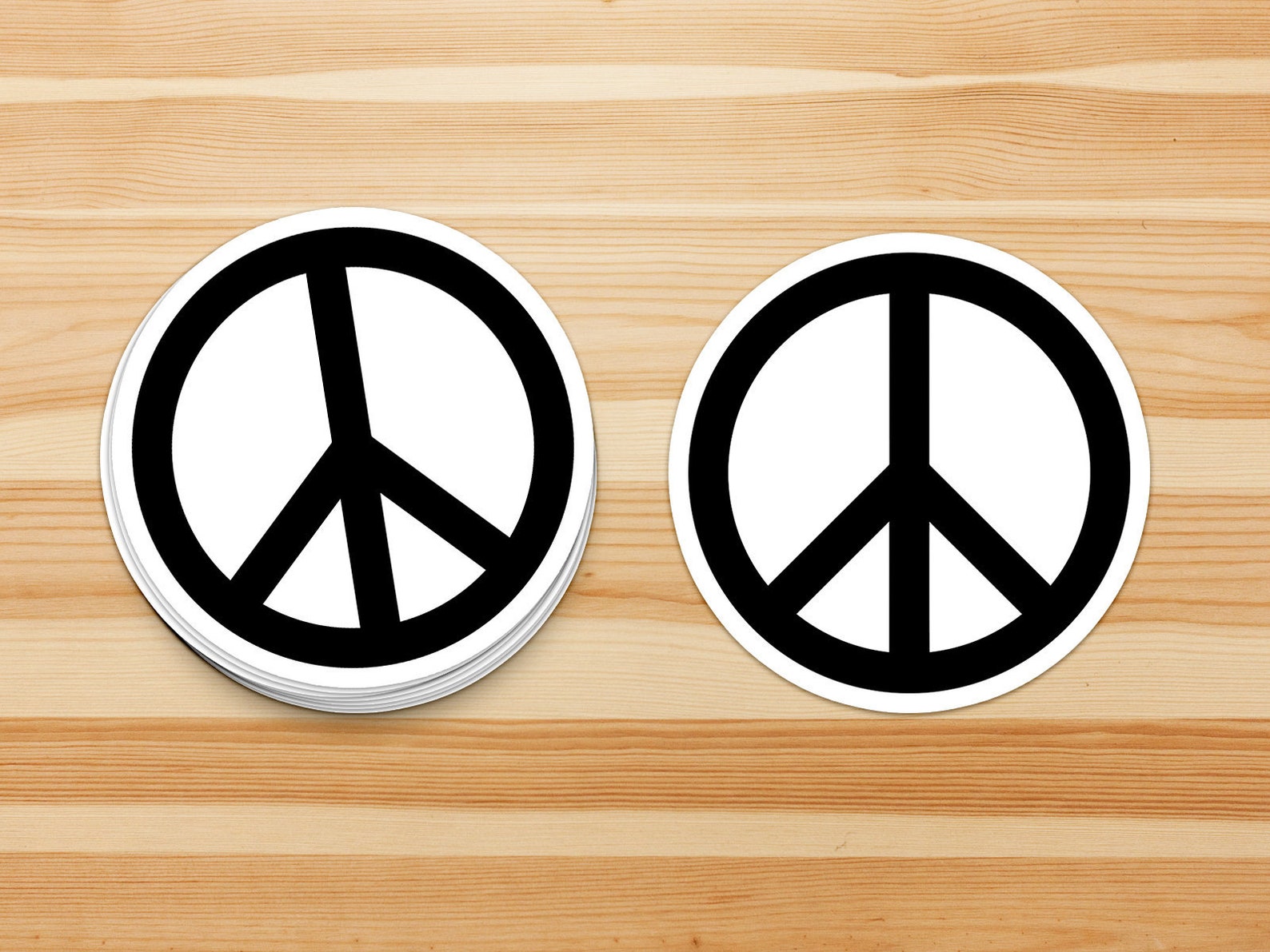 Peace Sticker / Peace Symbol Sticker / Peace Sign Sticker / | Etsy