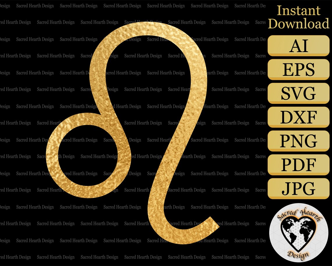 Leo SVG / Zodiac SVG / Birthday Svg / Leo Clipart / Leo Png / - Etsy