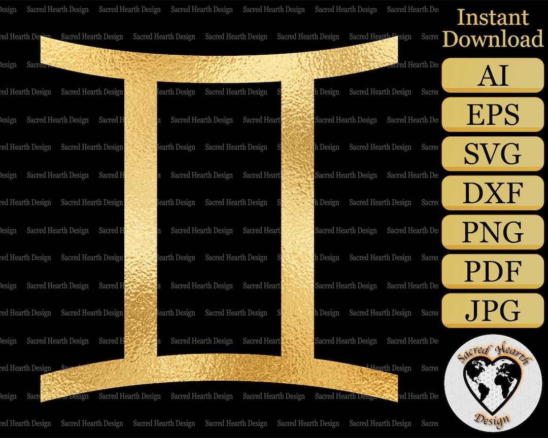 Gemini SVG / Zodiac SVG / Birthday Svg / Gemini Clipart / Gemini Png ...