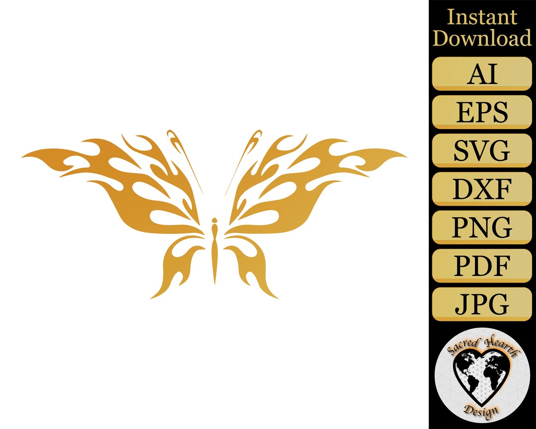 Abstract Butterfly PNG / Butterfly SVG / Butterfly Clipart / Butterfly ...