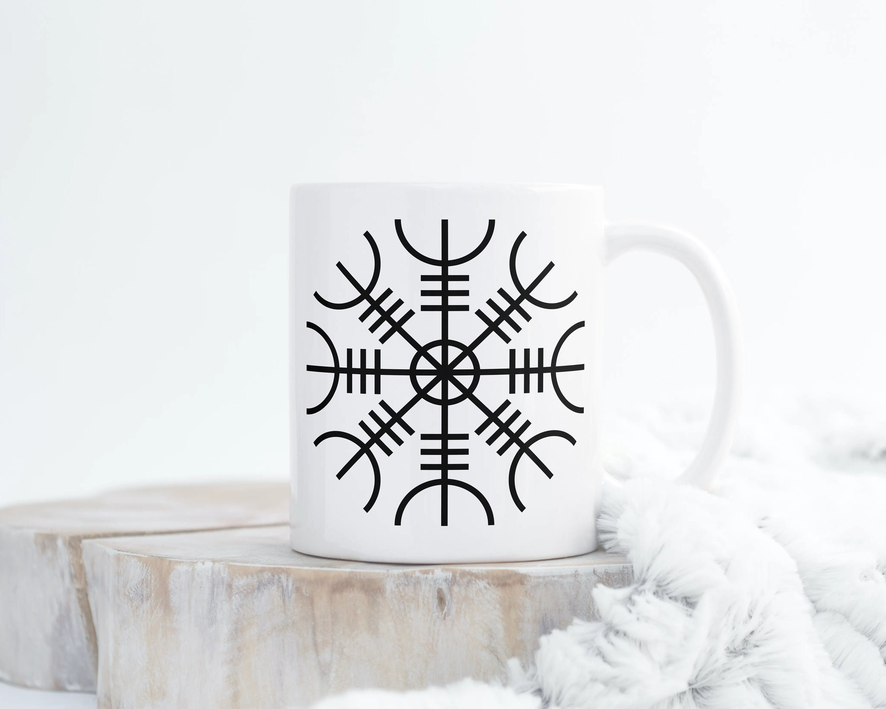 Helm of Awe SVG Cut File / Viking SVG / Aegishjalmur Svg / - Etsy Canada