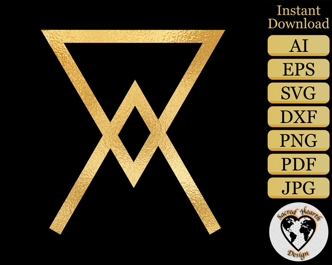 Arsenic Alchemy Symbol / Apothecary / Occult / Alchemy Symbols ...