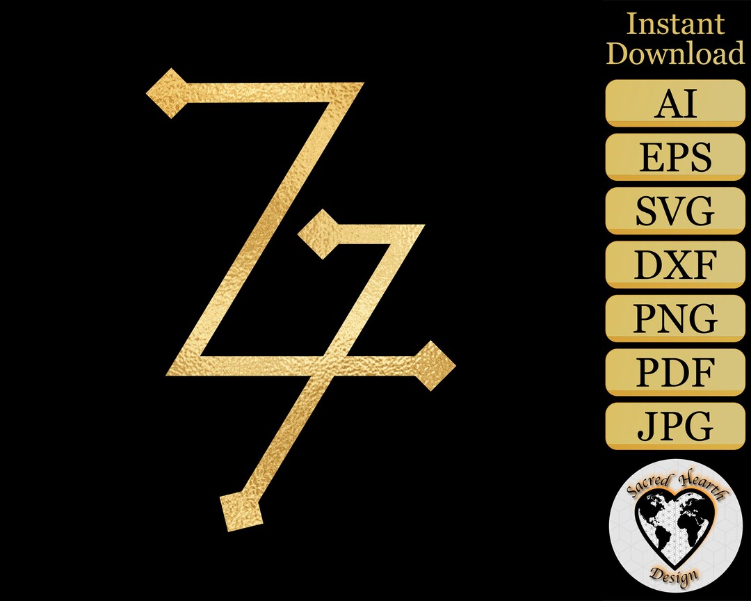 Lead Alchemy Symbol / Apothecary / Occult / Alchemy Symbols / Esoteric / Pagan / Magic ...