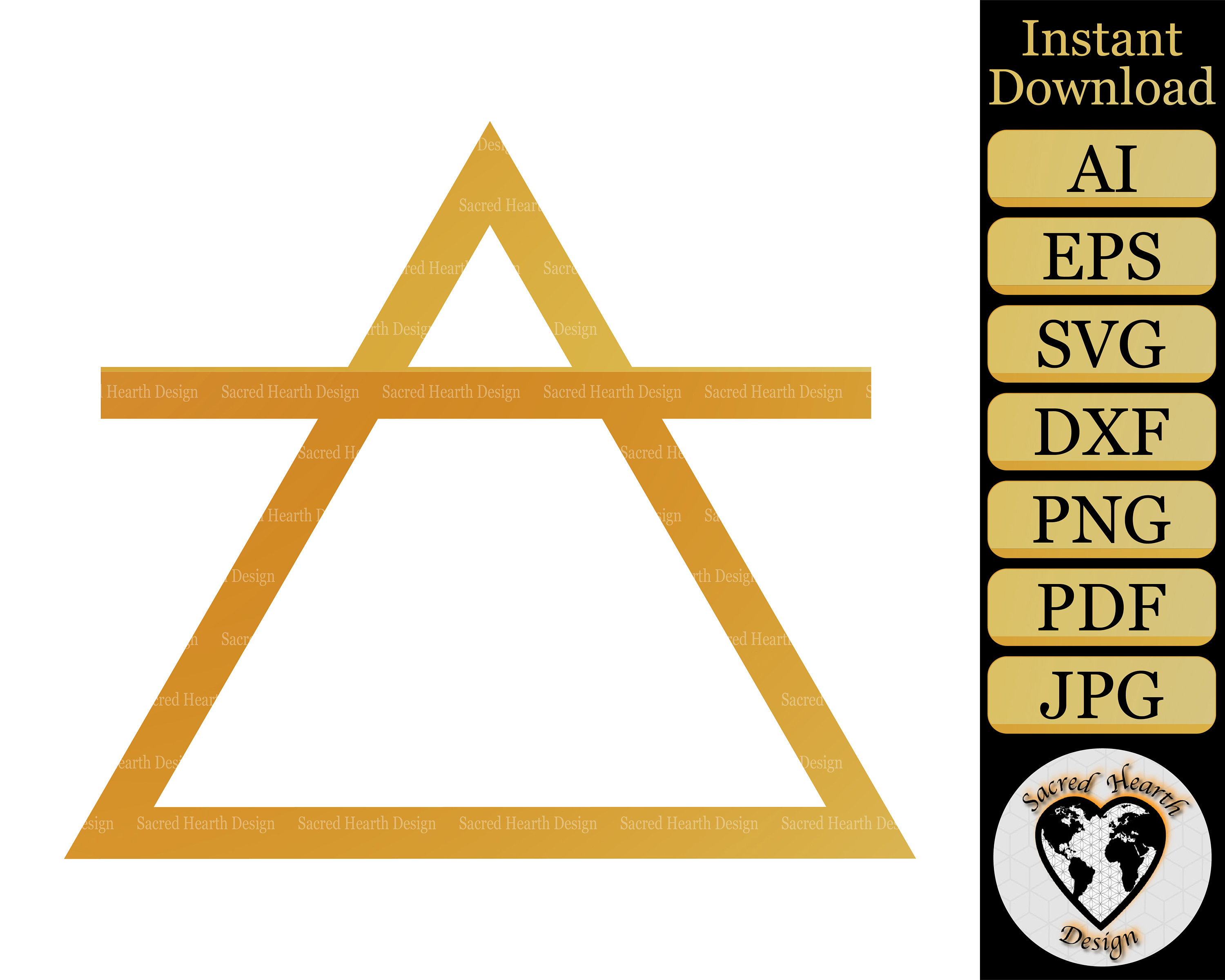 Air Symbol SVG / Alchemy svg / sacred geometry svg / alchemy | Etsy