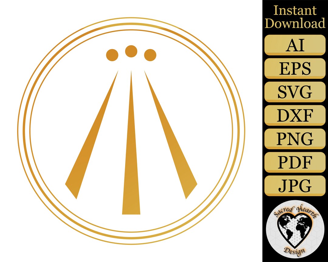 Awen SVG Cut File / Awen Symbol Svg / Celtic Symbol Svg / Celtic Svg ...