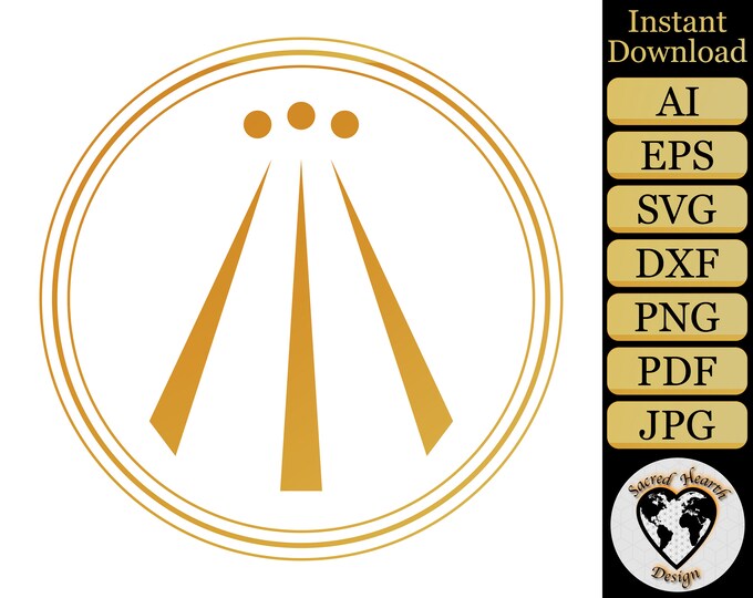 Awen Symbol Svg, Awen Symbols Svg, Symbols Svg, Awen, Symbol, SVG, Ai ...