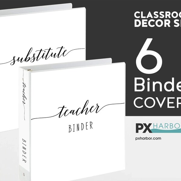 Binder Cover - Etsy
