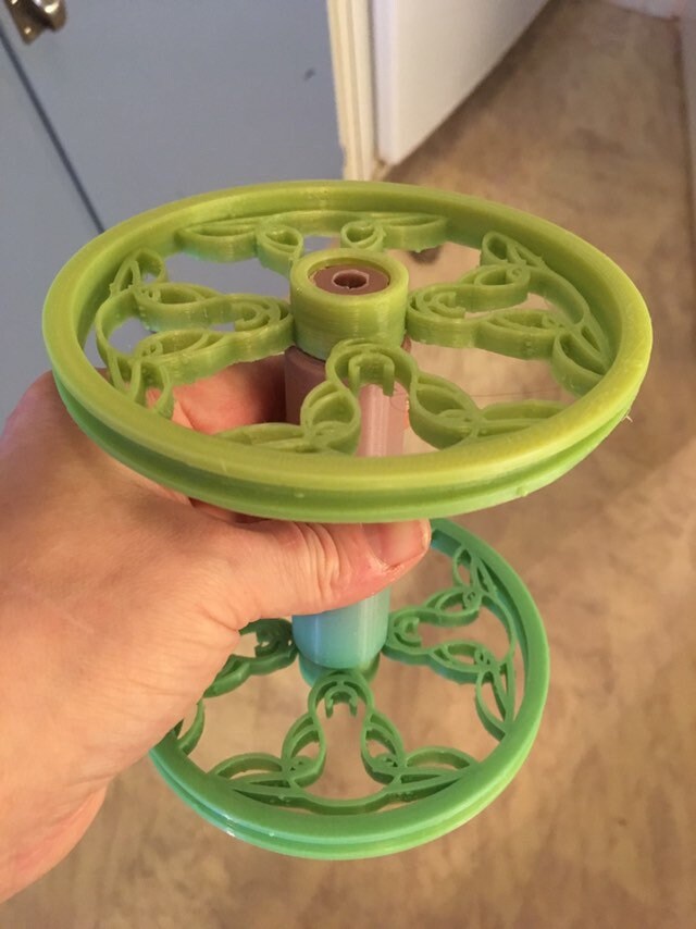 Ashford Espinner Jumbo Bobbins With Sheep Faces Digital 3D Print Files ...