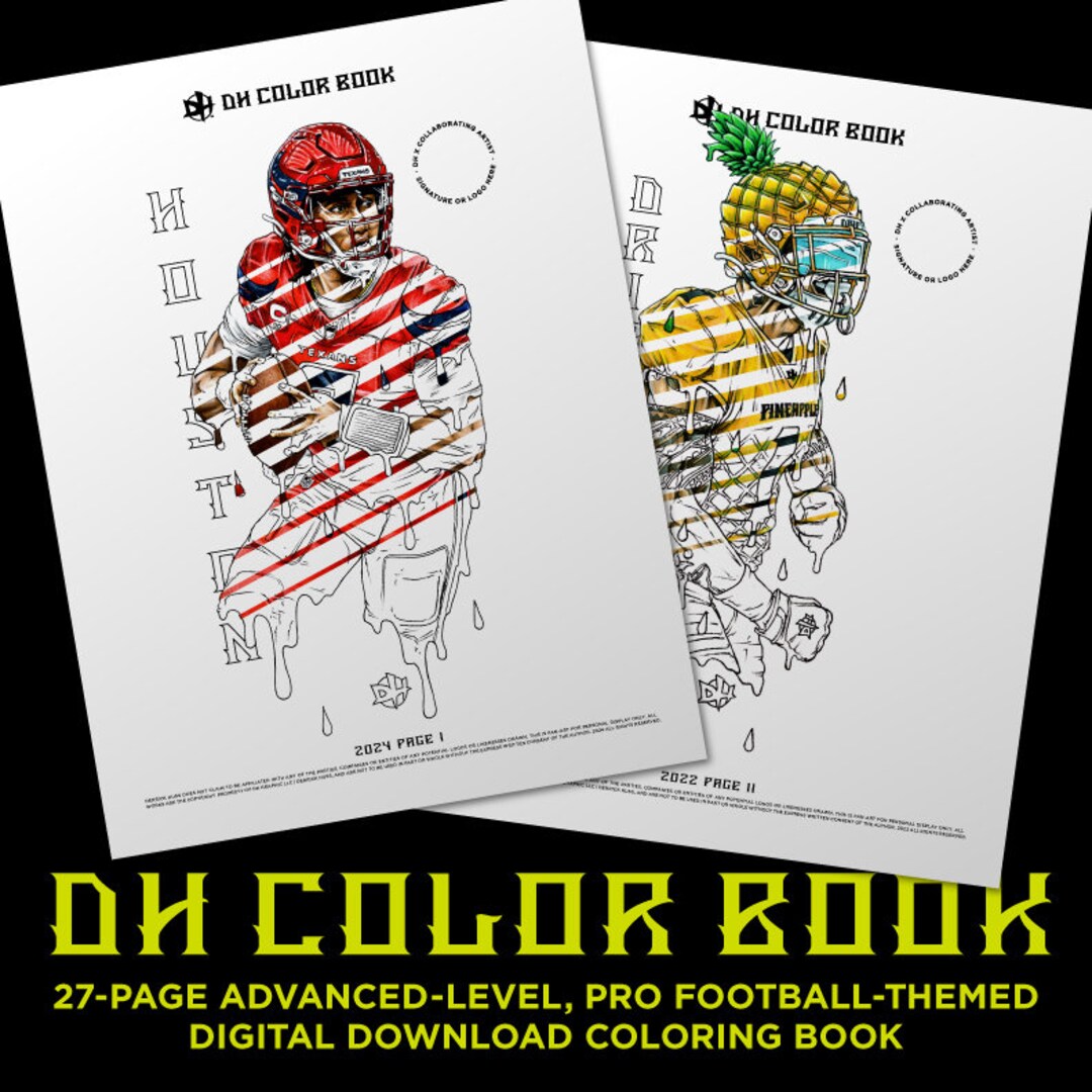 DH Coloring Book - Etsy