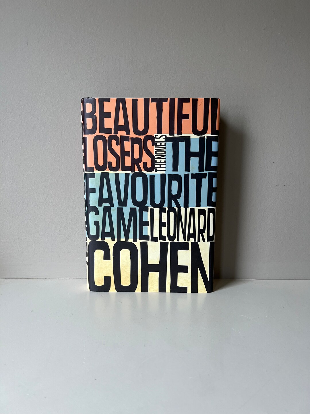 The Favourite Game and Beautiful Losers by Leonard Cohen // Hardcover ...