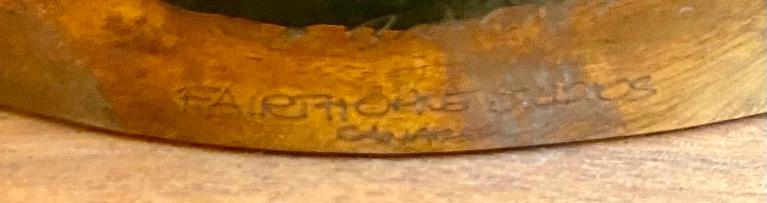 Vintage Fairthorne Studios Small Brass Vase // Hammered Brass Beautiful ...