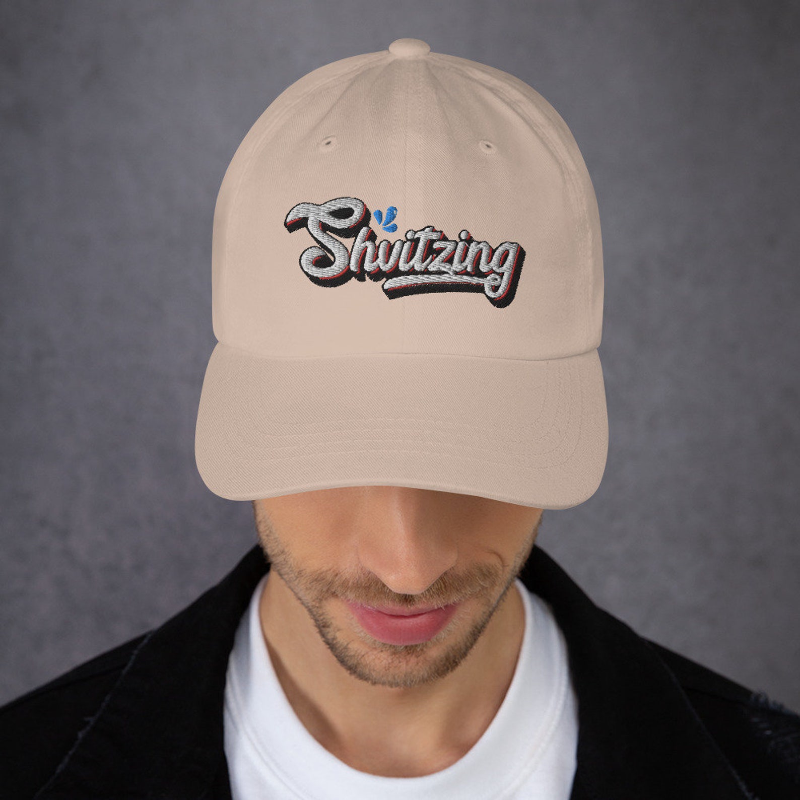 SHVITZING gorra de verano bordada, regalo judío divertido Yiddish ...