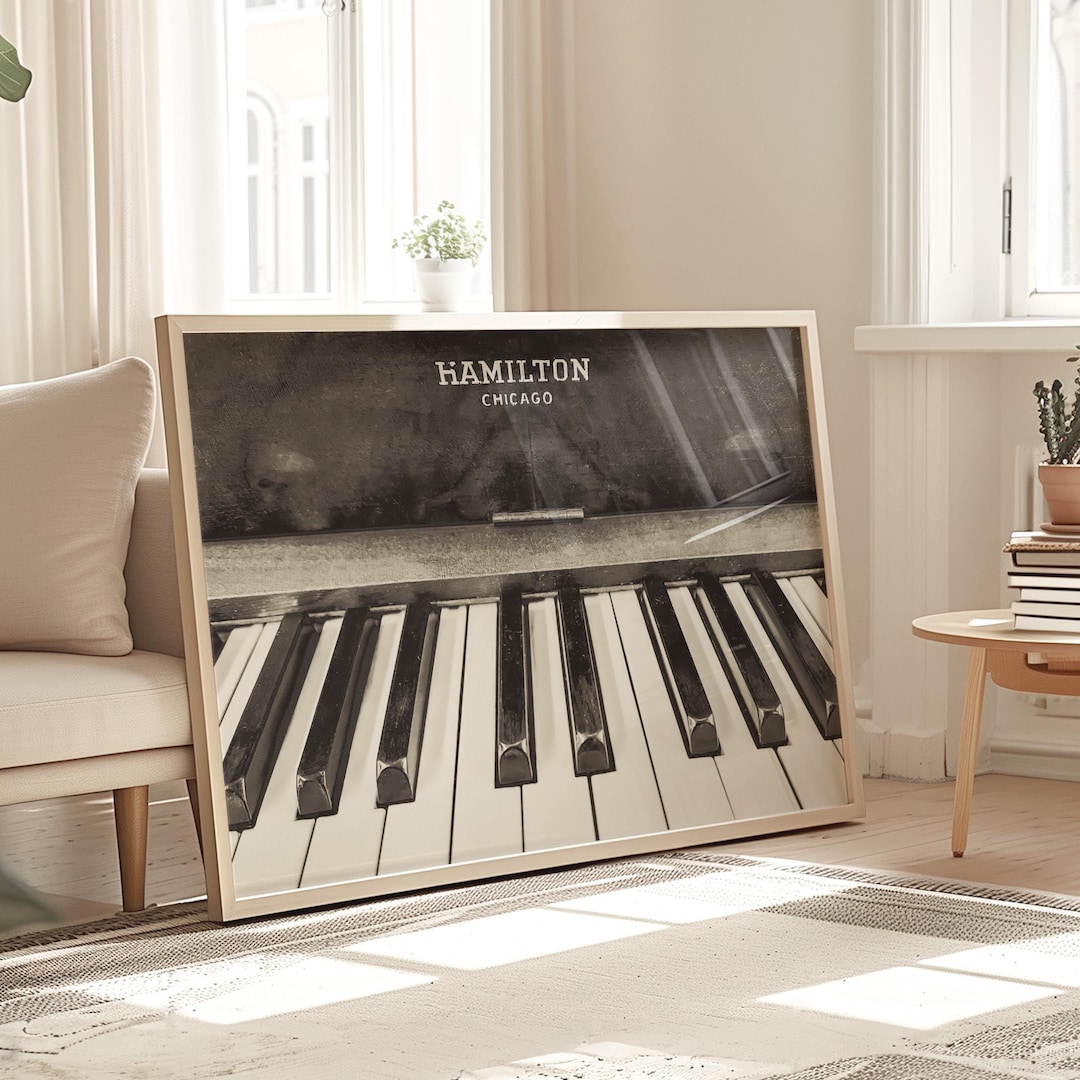Piano Poster Piano Print Music Art Black and White Photography Chicago ...