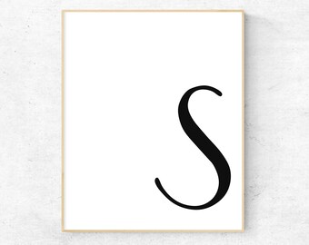 Letter S Wall Decor - Etsy
