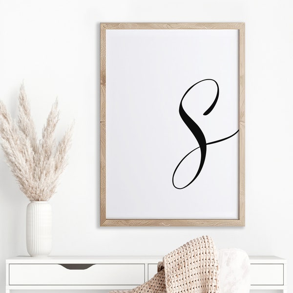 Letter S Wall Decor - Etsy