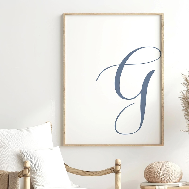 G Monogram - Etsy