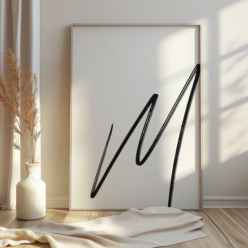 Letter M Print - Etsy