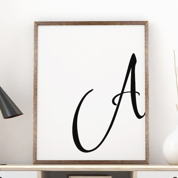 Letter Art - Etsy