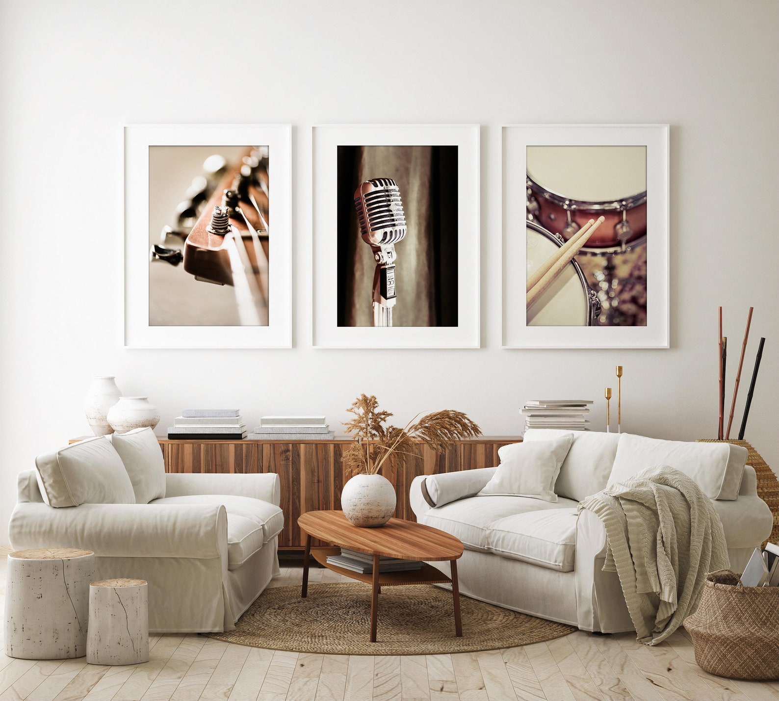 Music Wall Art Set of 3 Music Prints Print Yourself - Etsy