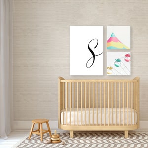 Printable Letter S Letter Art Print S Initial Digital Wall - Etsy