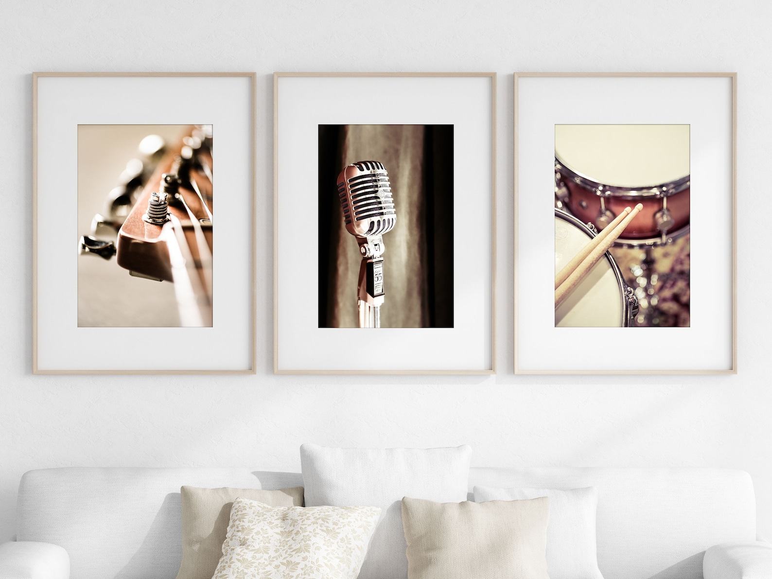 Music Wall Art Set of 3 Music Prints Print Yourself - Etsy