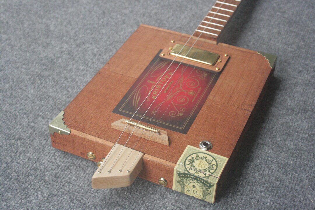 Kristoff Electric Cigar Box Guitar by D-art Homemade Guitar Co. - Etsy